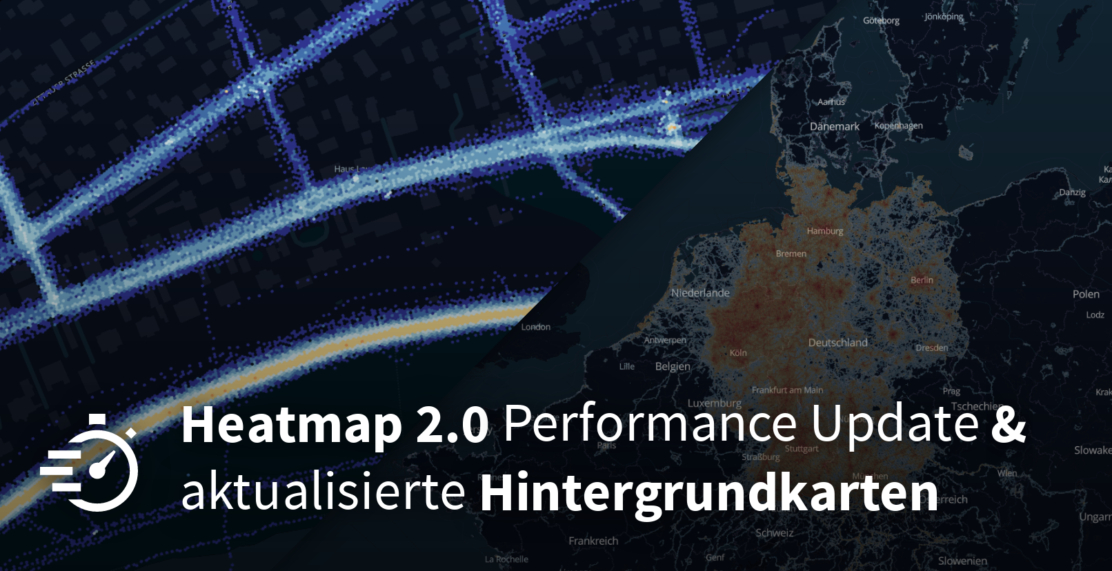 Heatmap Performance Update und aktualisierte Hintergrundkarten ...